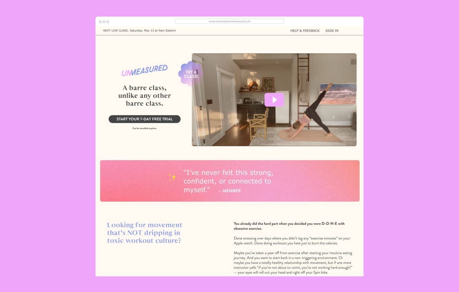 Unmeasured: New Website Design & Digital Design | Wonderly